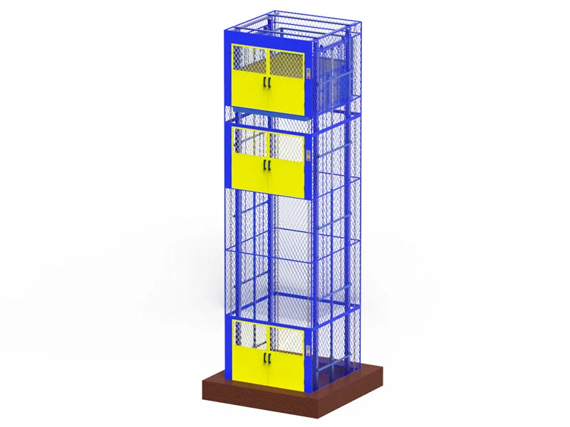 Efficient Freight Elevator With Mesh Shaft - Leading Manufacturer ...